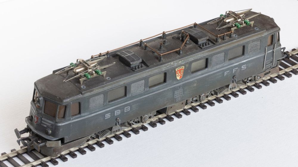 Fleischmann 11412 H0 Ae 6/6 Nidwalden, Funktion geprüft (Gebraucht) in ...