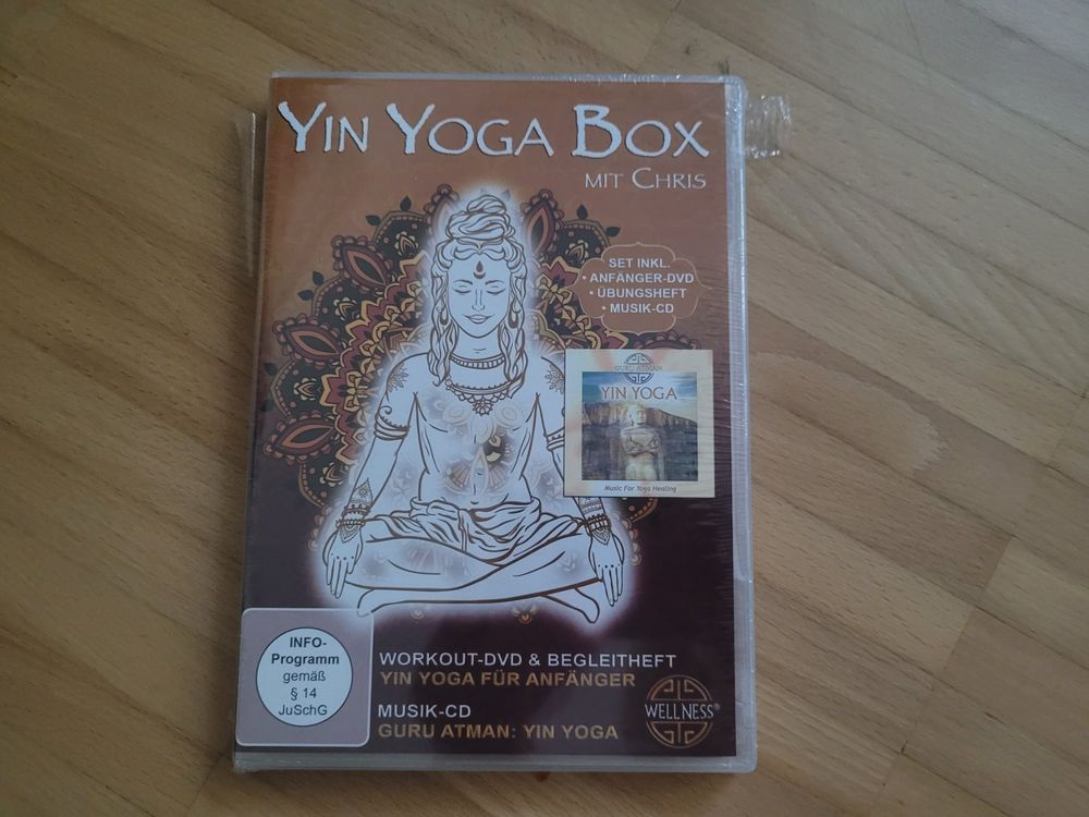 DVD Yin Yoga Box mit Übungsheft, Musik-CD Guru Atman, OVP (Neu und ...