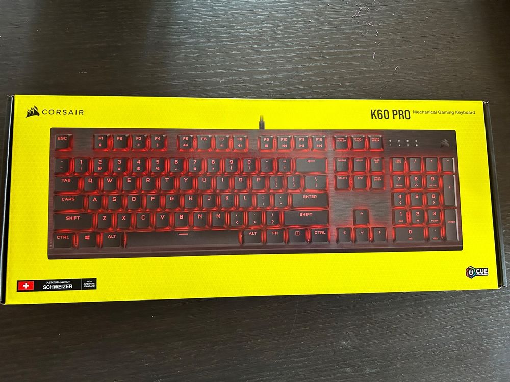CORSAIR K60 PRO (Neu und originalverpackt) in Dättwil AG für CHF 34.9 ...