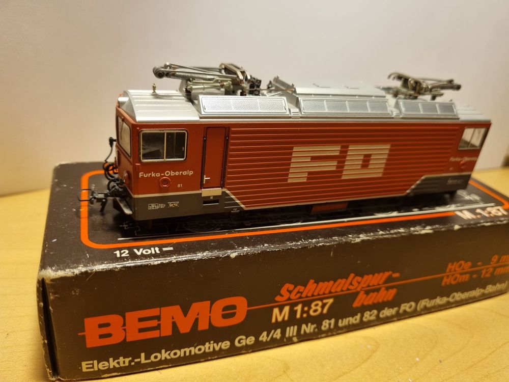 Bemo FO Ge4/4 (Gebraucht) in Sargans für CHF 51 – mit Lieferung auf ...