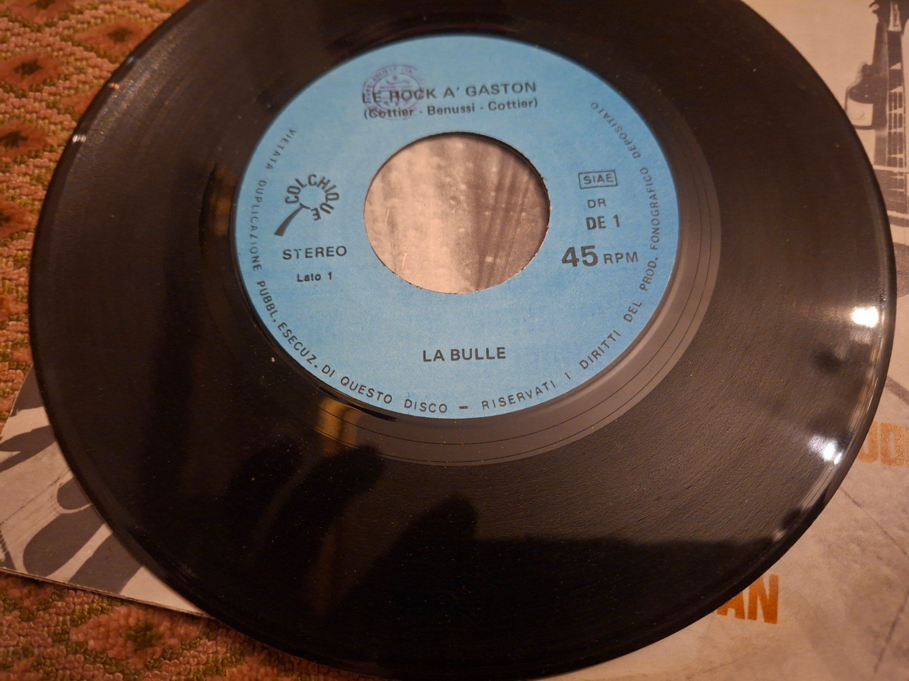 French Pop 7" - Le Rock A' Gaston - La Bigotte du 3ème (Gebraucht) in ...