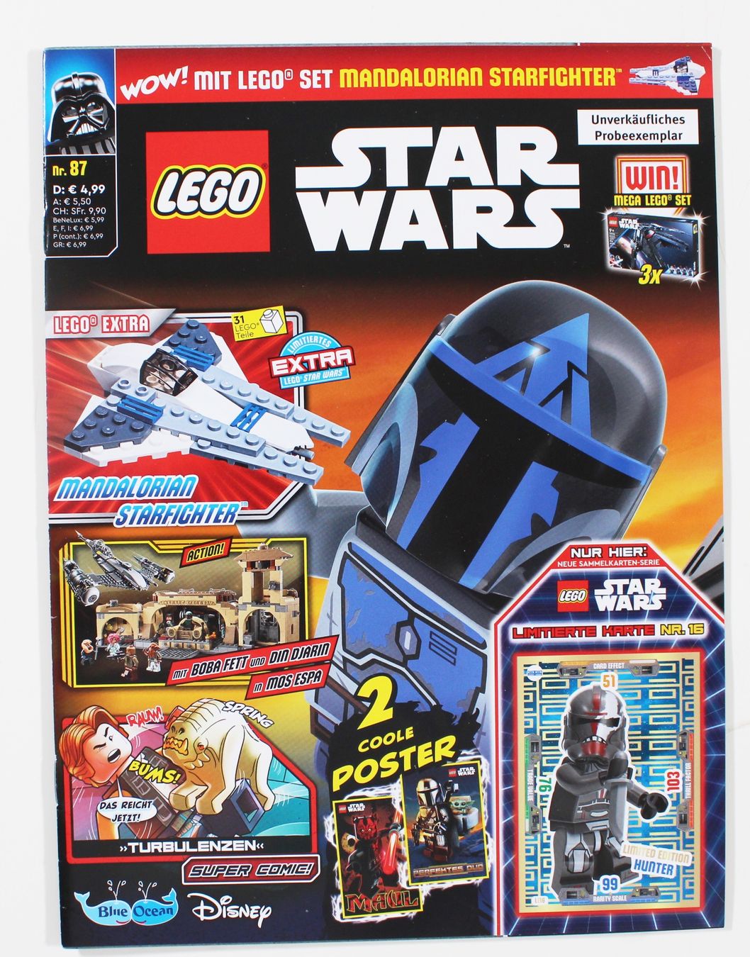 4 LEGO STAR WARS Comics, Quiz & Rätselspass für Kinder Set 2 (Gebraucht ...