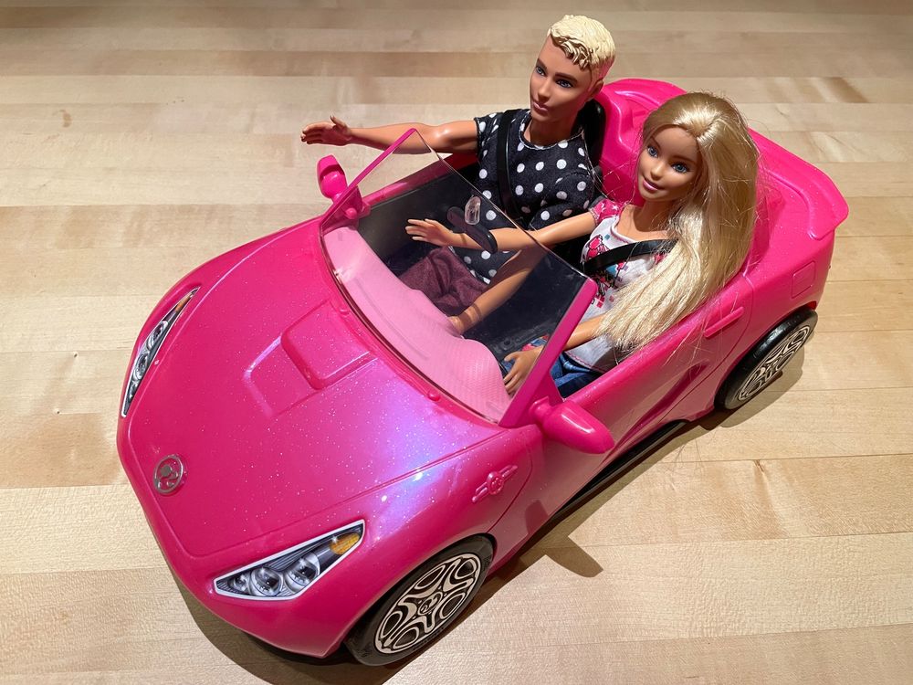 Barbie Cabrio mit Barbie und Ken | Kaufen auf Ricardo