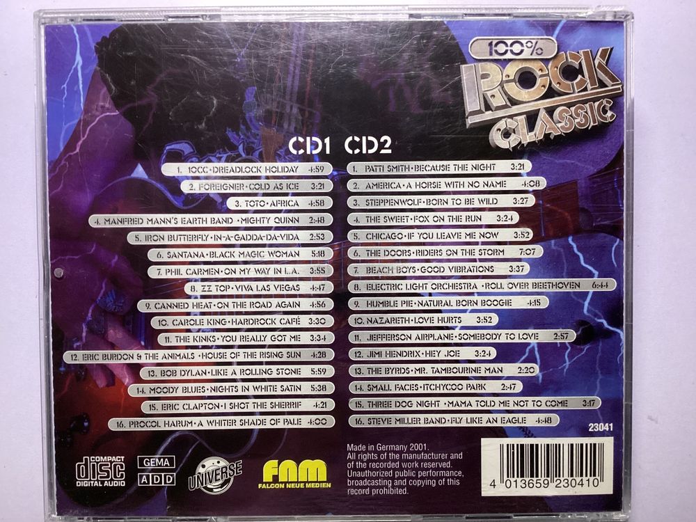 2CD Various – 100% Rock Classic | Kaufen auf Ricardo