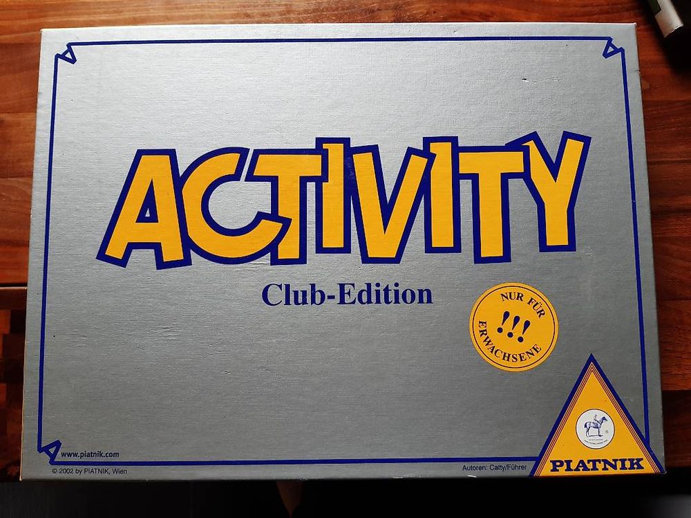 Spiel für Erwachsene / Activity Club Edition (Gebraucht) in Scharans ...