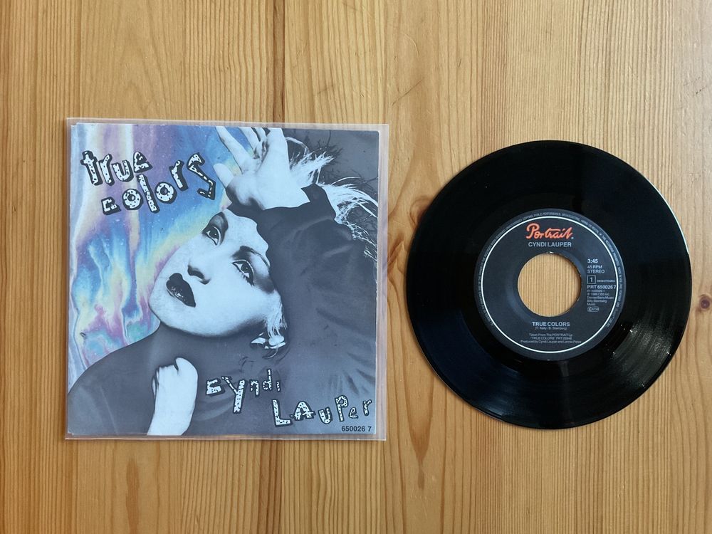 Single 7’’ - Cyndi Lauper / True Colors (D'occasion) à Ocourt pour CHF ...