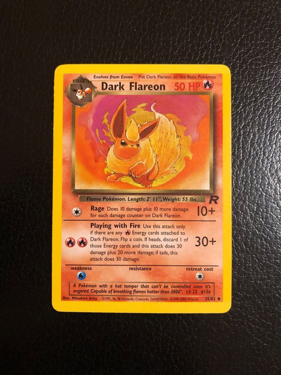 Team Rocket Dark Flareon 35/82 Ab 1 | Kaufen auf Ricardo