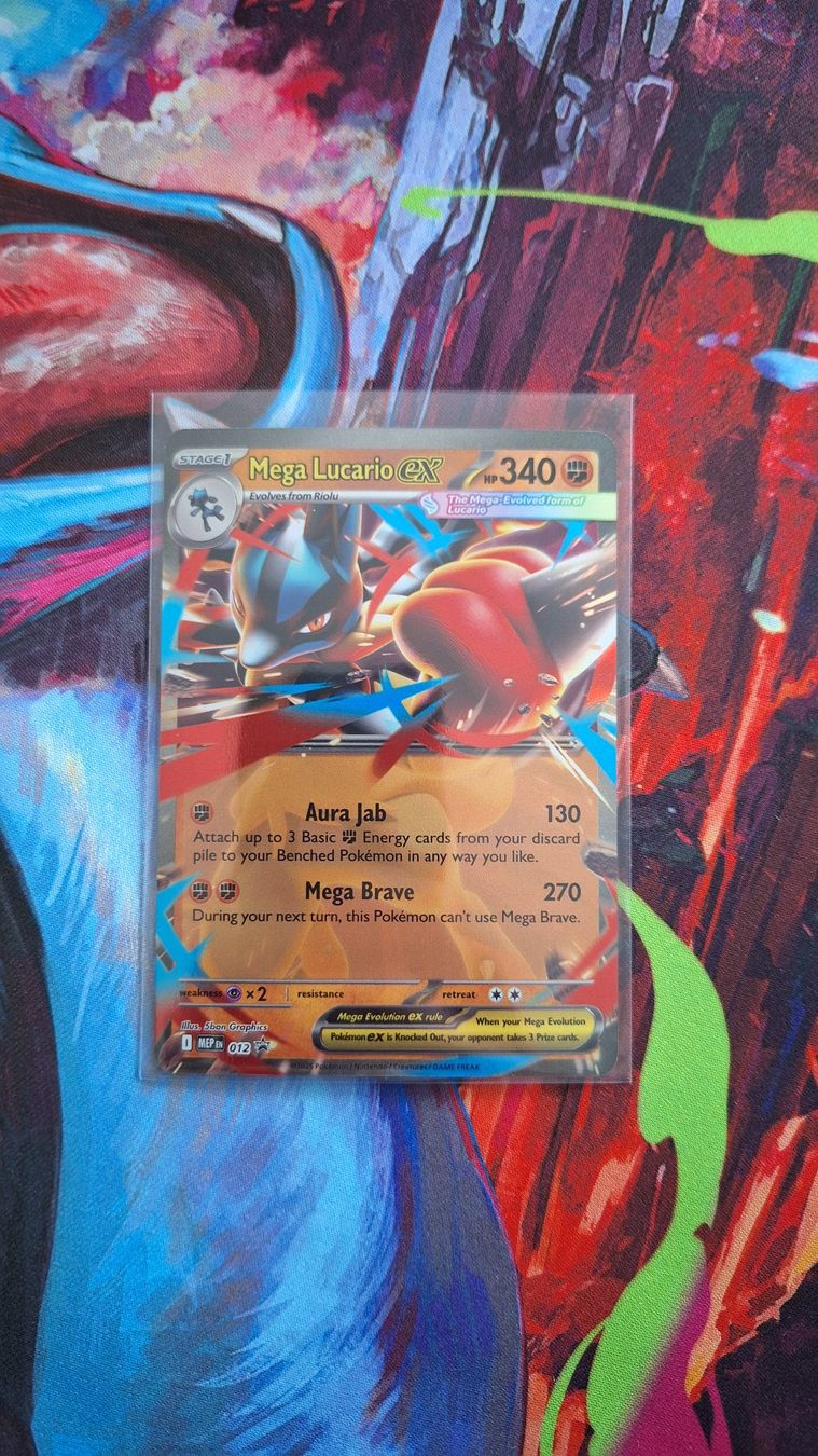 Mega Lucario ex Black Star Promo - Pokemon Karte (Gebraucht) in ...