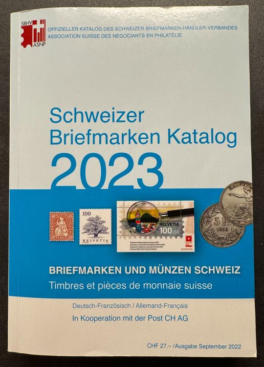 Schweiz Briefmarken Katalog 2023 (Neu (gemäss Beschreibung)) in Binningen für CHF 8 – nur ...