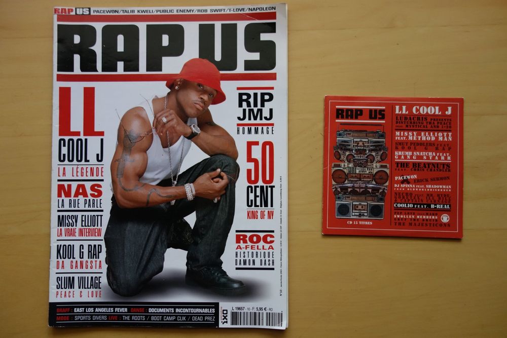 Rap US Magazine jan-fév 2003 LL Cool J Nas Roc-a-Fella + CD (Gebraucht ...