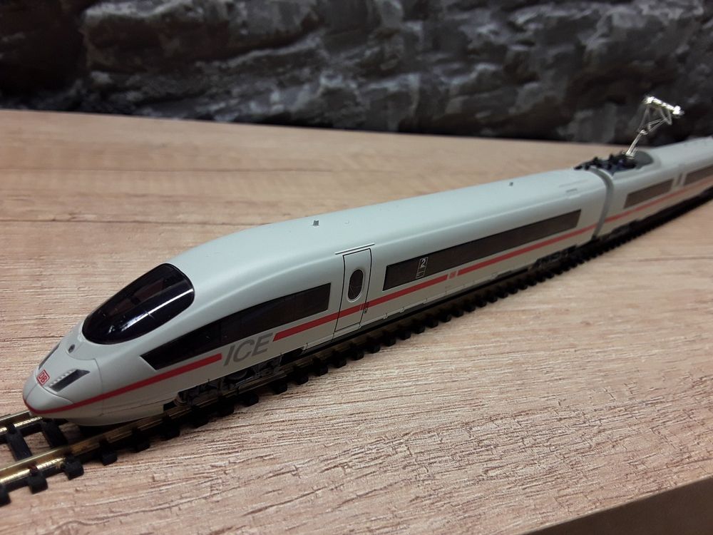 Modellbahn _ Minitrix _ ICE Zug mit BordRestaurant _ Spur N | Kaufen ...