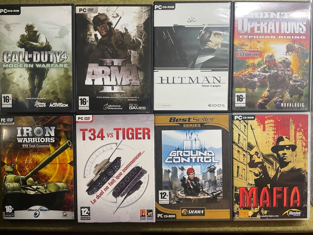 Lot jeux pc (D'occasion) à Préverenges pour CHF 25 – avec livraison ...
