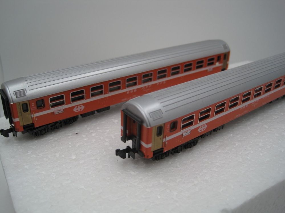 Minitrix Personenwagen Spur N 2Stk. f014 | Kaufen auf Ricardo