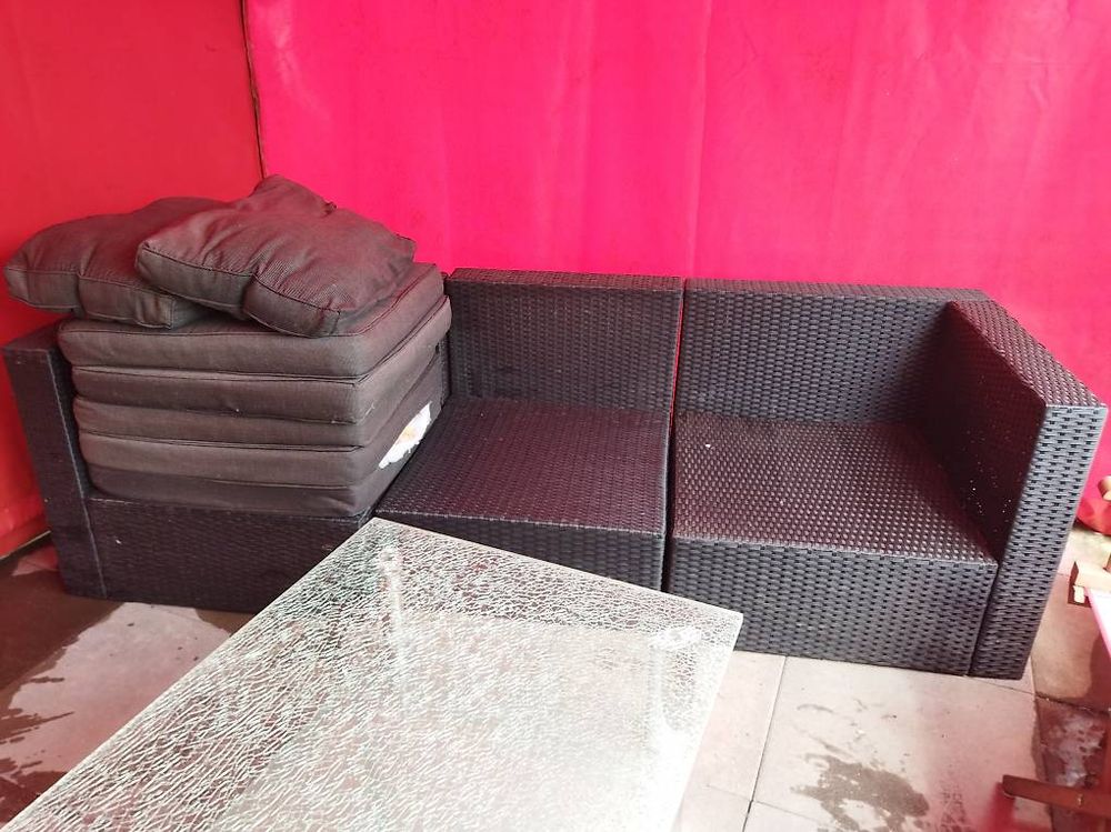 Rattanoptik Garten Ecklounge Gratis (Gebraucht) in Wöschnau für CHF 1 – nur Abholung auf Ricardo ...