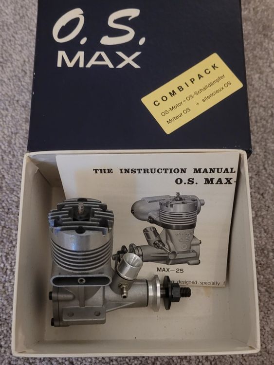 Modellmotor O.S. Max 25 4ccm | Kaufen auf Ricardo
