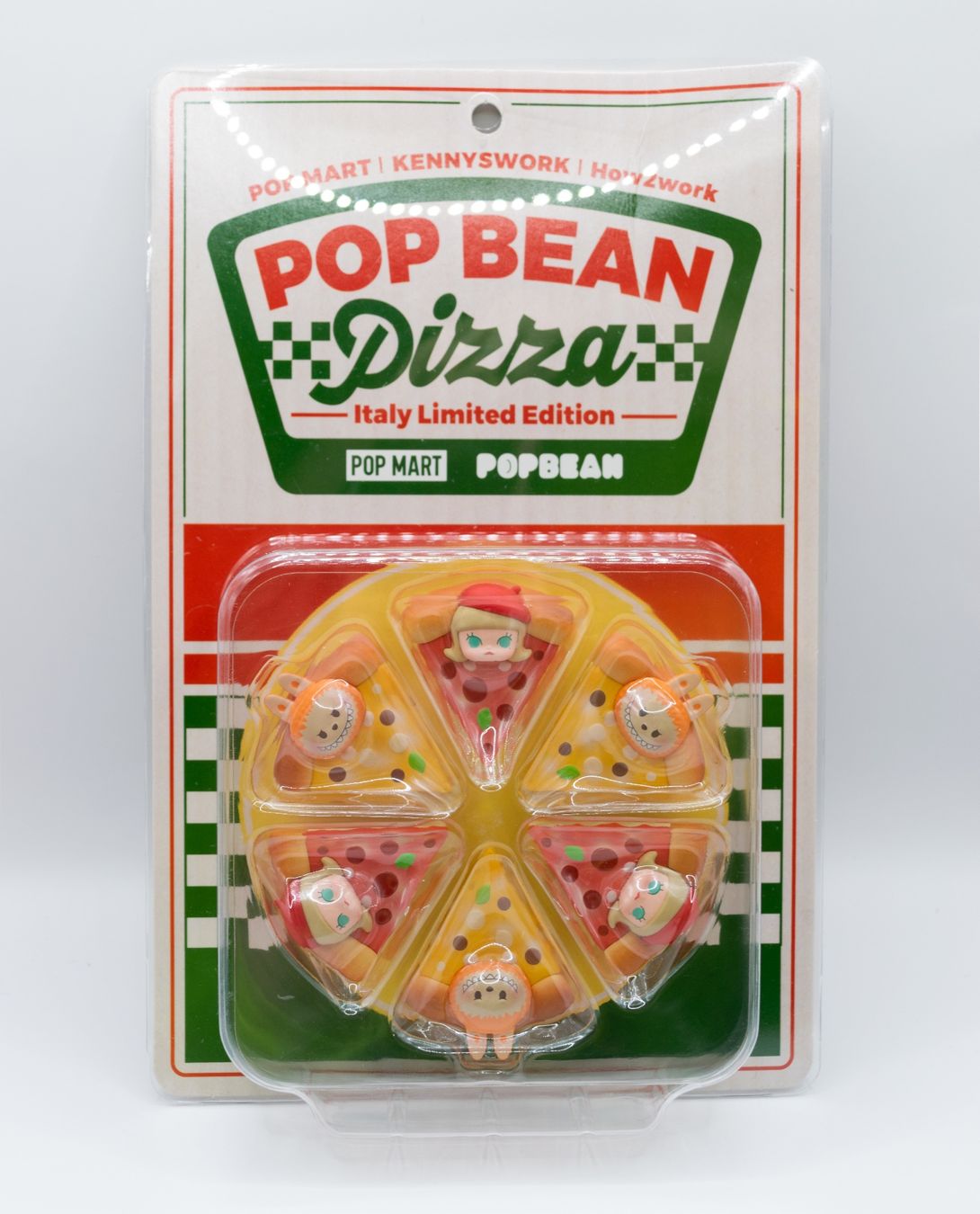 POP MART Pop Bean Pizza Set (Italy Limited Edition) (Neu und ...