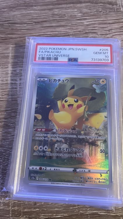 Pikachu VSTAR Universe 205/172 PSA 10 (Neu (gemäss Beschreibung)) in Chur für CHF 109 – mit ...