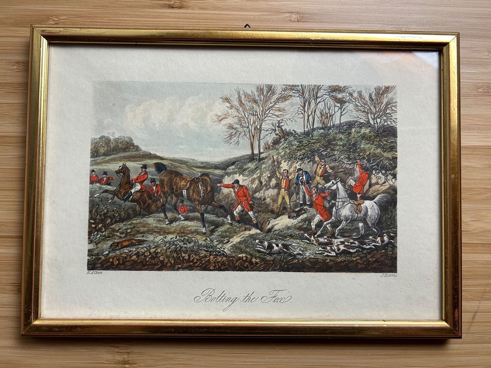 Gravure de H. ALKEN (XXe siècle) | Chasse (Gebraucht) in Estavayer-le-Lac für CHF 19.9 – mit ...