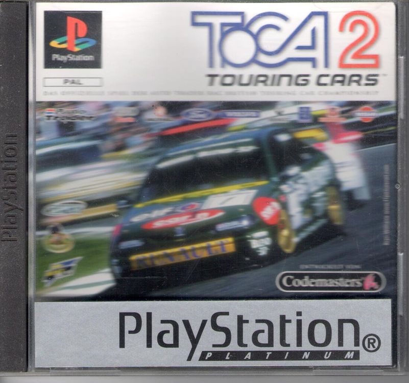 TOCA 2 TOURING CARS - KOMPLETT DEUTSCH (GRATIS VERSAND) (Gebraucht) in ...