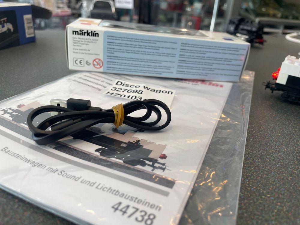 Rare Märklin 44738 Lego Disco Bausteinwagen mit sound (Neu (gemäss ...