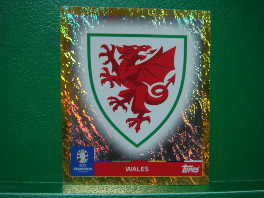Topps Euro 2024 WAL 1 Gold or (Gebraucht) in sugiez für CHF 1.4 – mit ...