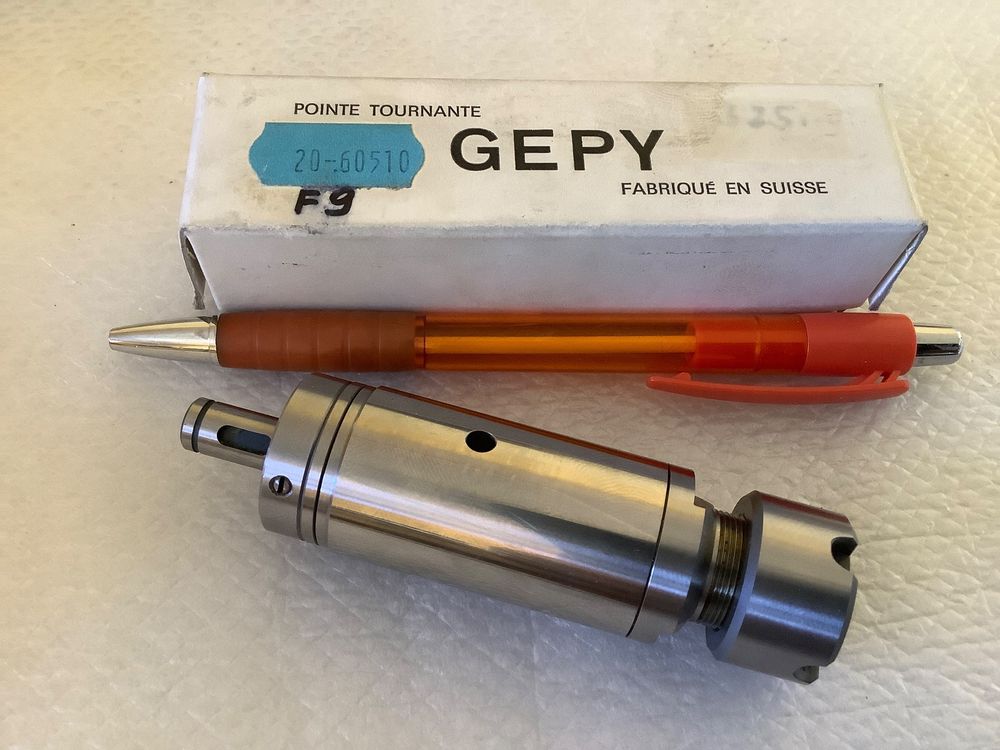 GEPY Spindel Ø 25mm, Hochpräzis !!, SUISSE Made, Neu ovp. (Neu und ...