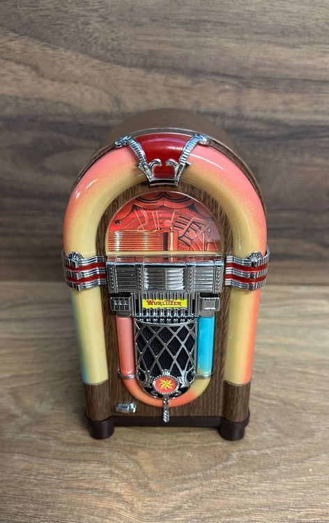 Wurlitzer Jukebox im Retro Design Miniature mit OVP (Gebraucht) in ...