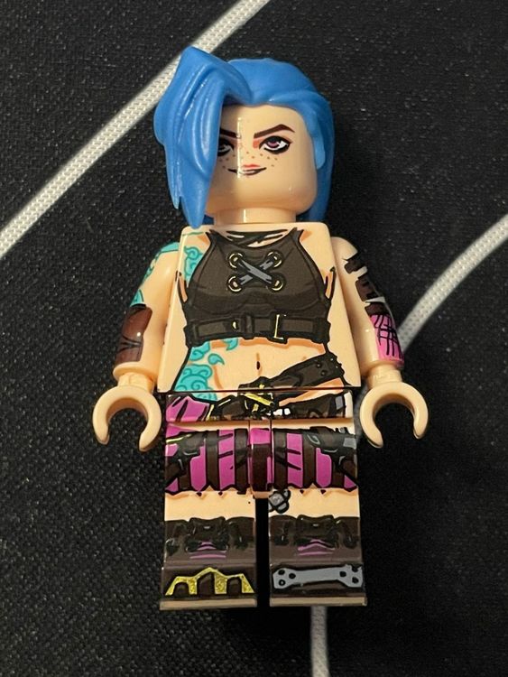 Jinx Minifigur | Arcane: League Of Legends | Lego-compatible (Gebraucht ...
