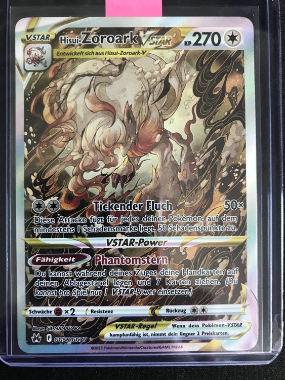 Zenit der Könige - Hisui-Zoroark VSTAR (CRZ GG56) - Deutsch (Neu (gemäss Beschreibung)) in ...