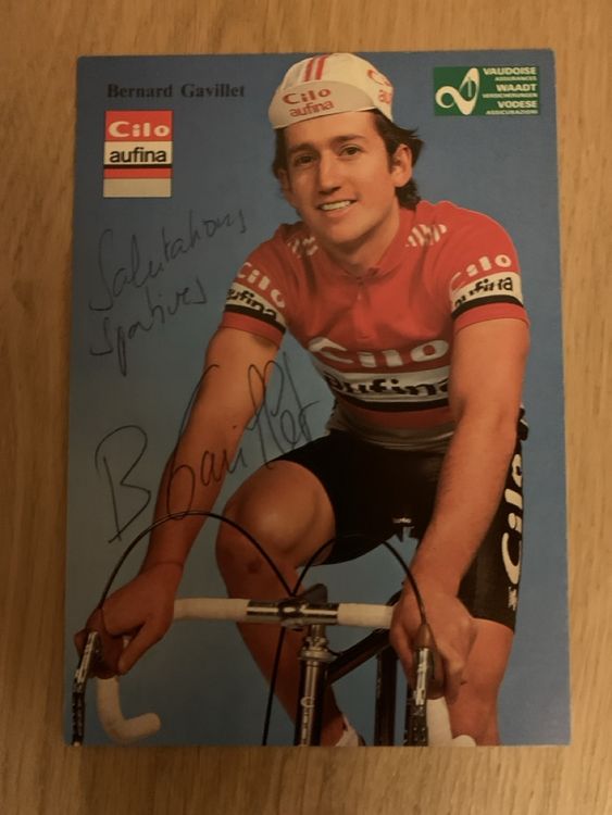 Bernard Gavillet Radsport Cilo Aufina 80er Jahre | Kaufen auf Ricardo