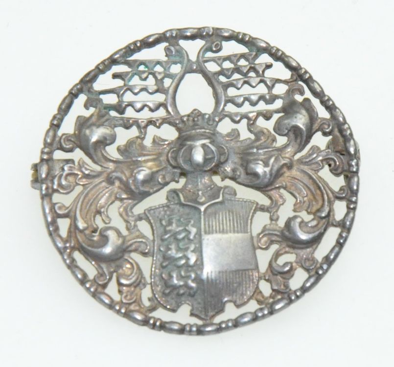 Vintage Brosche mit Wappen | Kaufen auf Ricardo