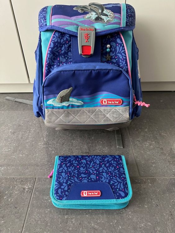 Step by Step Schulrucksack mit Etui und LED's (NP 280.00) (Usato) a ...