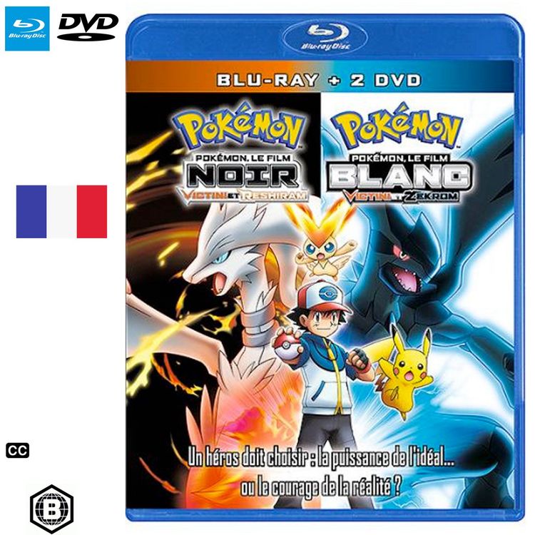 Pokémon, le film Noir et Blanc - Blu-ray + DVD (Neu und ...