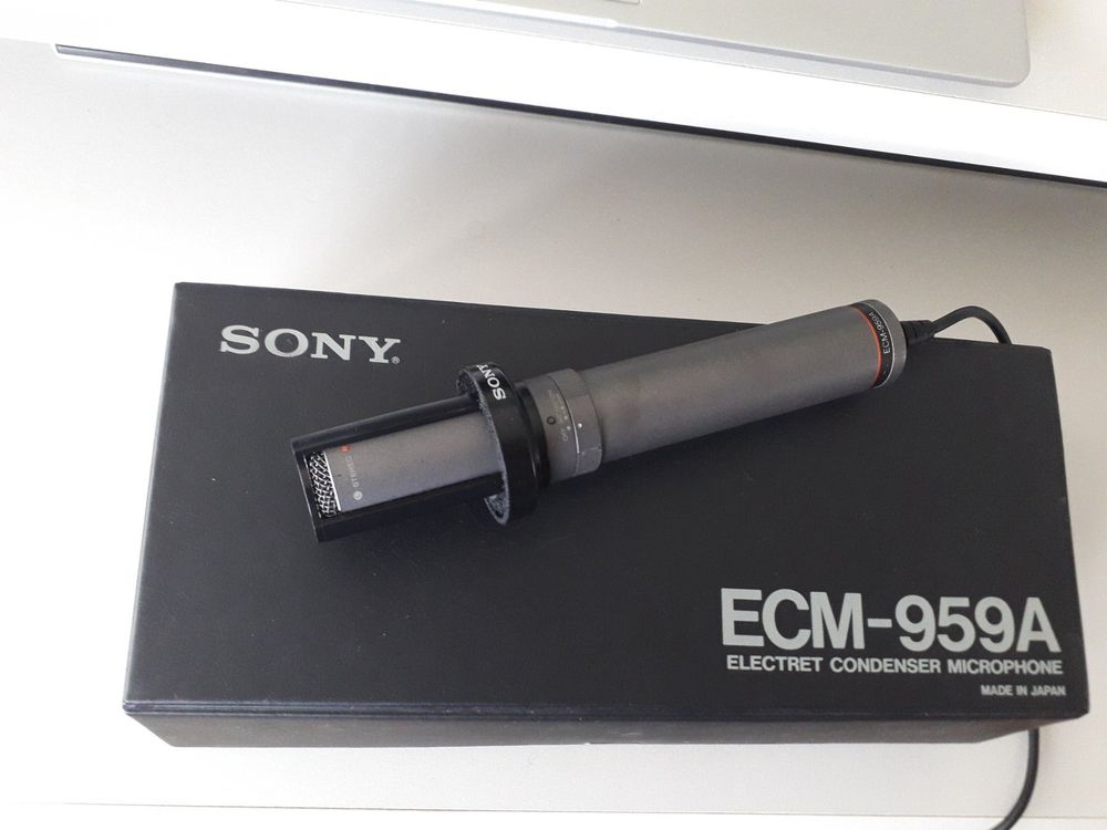 Sony ECM-959A Stereo Kondensator Mikrofon für YouTube o.ä. (Gebraucht) in Hergiswil NW für CHF ...