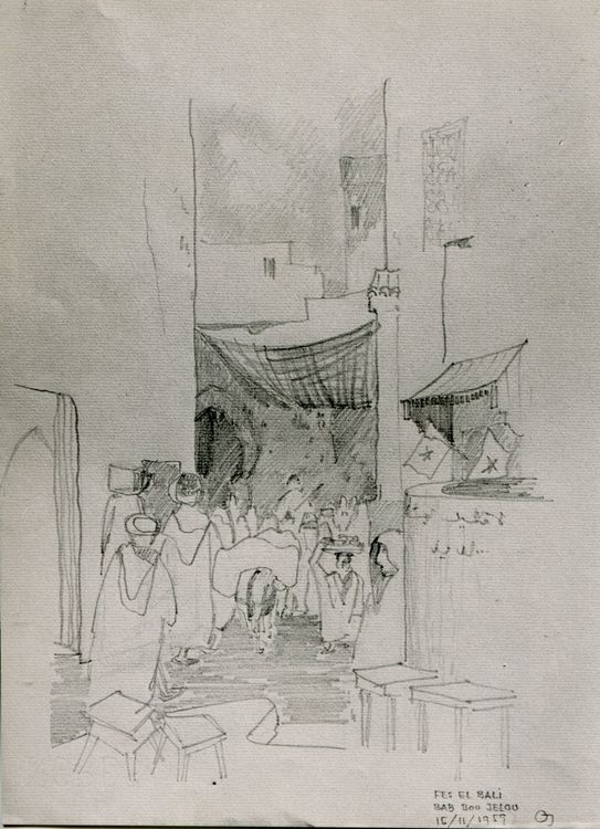 Postkarte - von Otto Isler - Marokko im 1959 - 2 Stück | Kaufen auf Ricardo