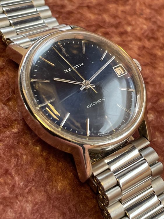 Zenith Vintage Blue Dial Automatic | Kaufen auf Ricardo