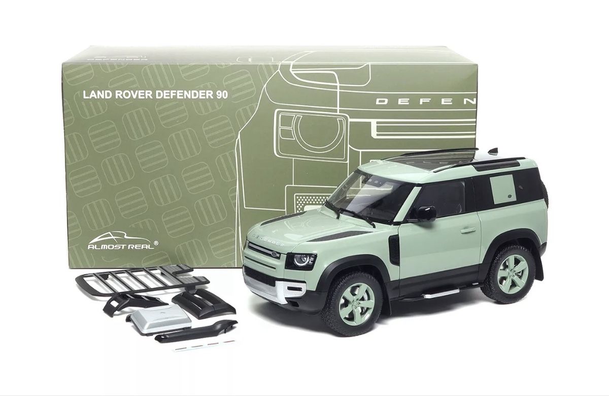 Land Rover Defender 90, 1:18, Almost Real - Sammlerstück! (Neu und ...