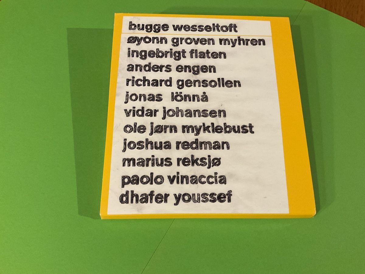 Bugge Wesseltoft - New Conception of Jazz - Film Ing CD (Gebraucht) in ...