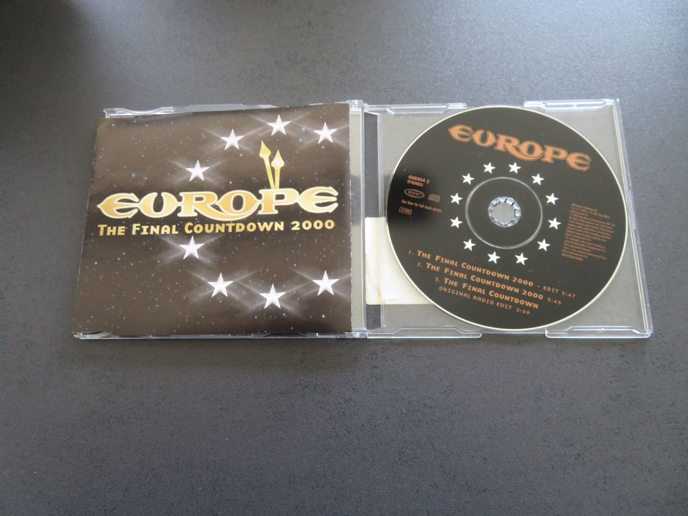 EUROPE The final Countdown 2000 Maxi CD Hardrock Heavy Metal (Gebraucht) in Niederbipp für CHF 1 ...