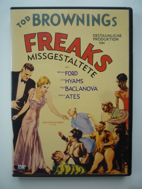 Tod Browning - Freaks - Horror Klassiker 1932 (Gebraucht) in ...