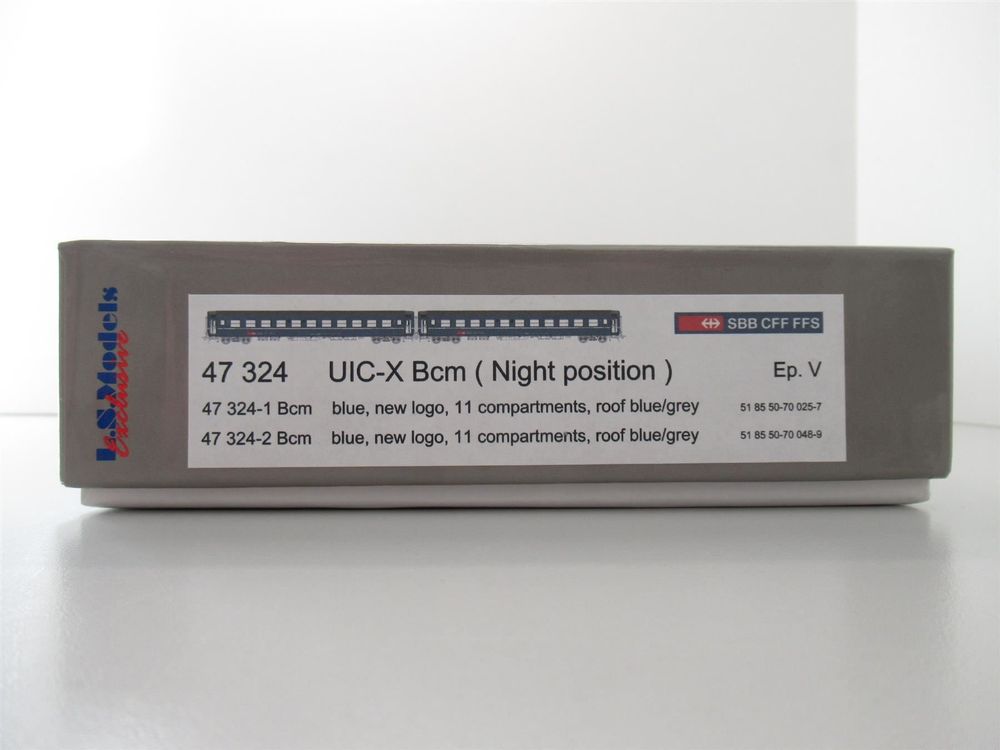 L.S.Models 47324 SBB RIC Bcm 2er Set DC | Kaufen auf Ricardo