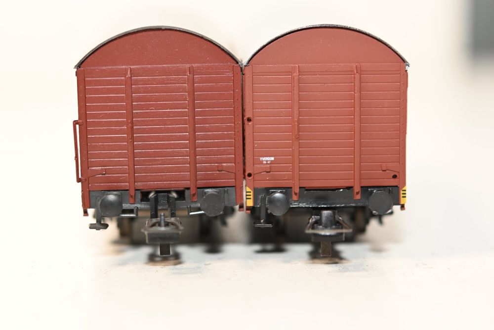 Gedeckte Güterwagen SBB Roco HO/DC mit OVP 2 Stück | Kaufen auf Ricardo