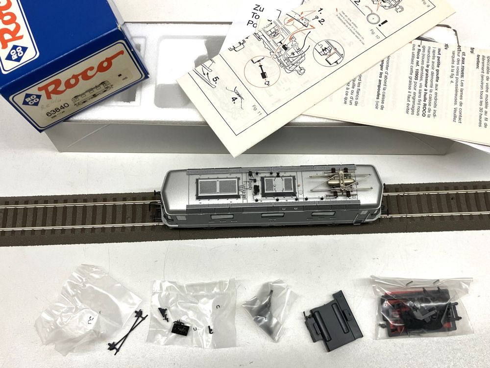 Roco 63840= Re 4/4 SBB 11128 grün - Basel (Neu und originalverpackt) in ...