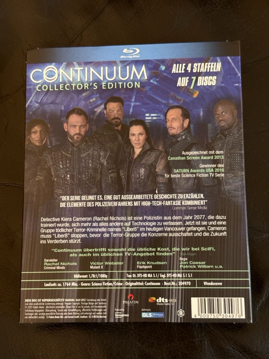 Continuum Collector's Edition Blu-Ray - All Seasons New! (Neu (gemäss ...