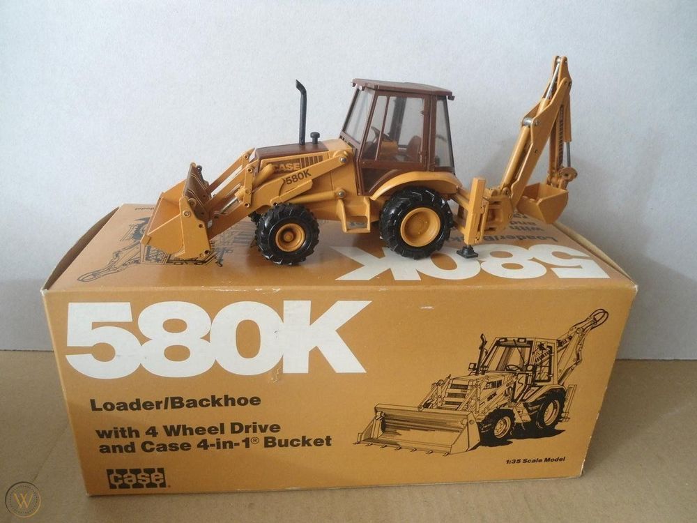 CASE 580K Traktor - Conrad 1:35 OVP | Kaufen auf Ricardo