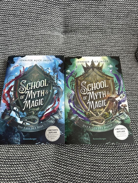 School of Myth & Magic 1&2 mit Farbschnitt und Charakterkart (Neu und ...