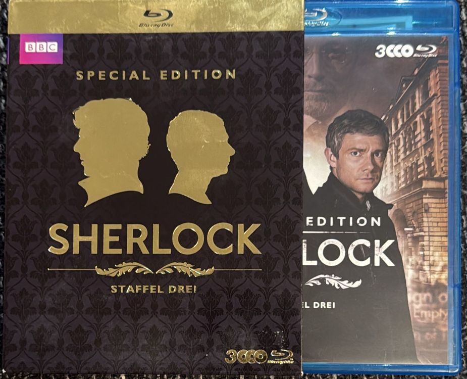 SHERLOCK STAFFEL DREI SPECIAL EDITION BLU-RAY (Gebraucht) in Zürich für ...