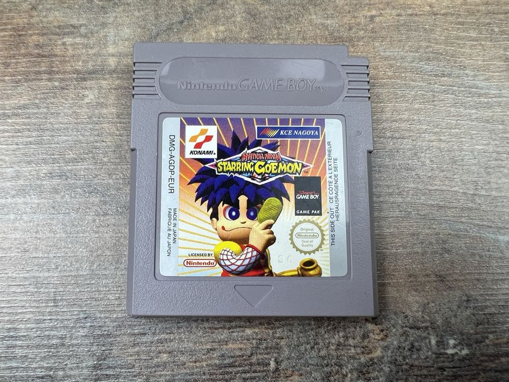 Mystical Ninja Starring Goemon Nintendo Game Boy Spiel (Gebraucht) in ...