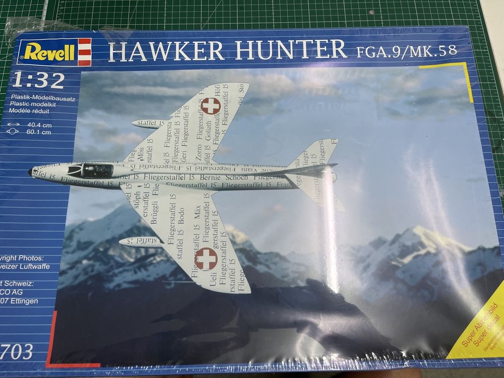 Revell Hawker Hunter FGA.9/MK.58, 1:32, Neu & OVP (Neu (gemäss ...