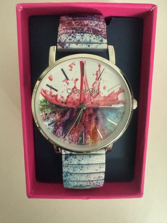 Orologio da polso ChocoMoon colorato nuovo (Neu und originalverpackt ...